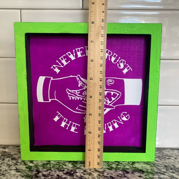 Hand Crafted | Accents | Handmade Beetlejuice Sign | Poshmark